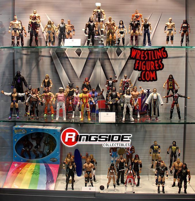 MATTEL WWE DISPLAY FROM SDCC 2016! 7/21/16 | WrestlingFigs