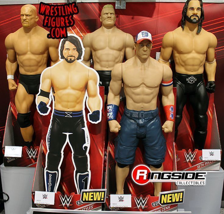 WWE DISPLAYS FROM NY TOY FAIR 2017! | WrestlingFigs