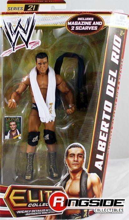 ALBERTO DEL RIO - WWE ELITE 21 MATTEL TOY WRESTLING ACTION FIGURE | eBay